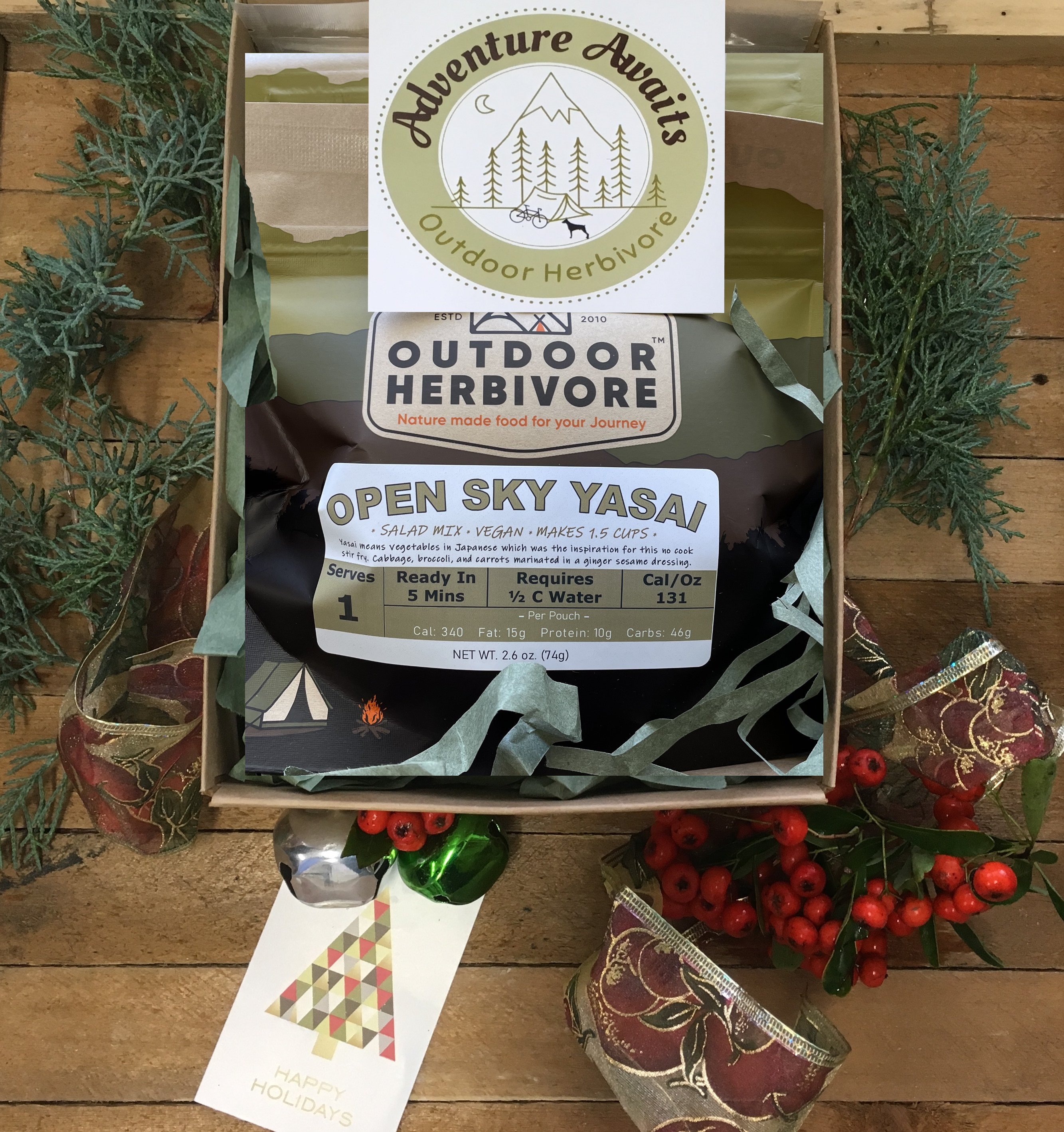 cozy combo backpacking meal gift set | Outdoor Herbivore Blog